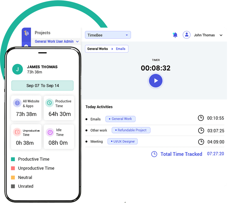 Employee Website Monitoring Software | TImeBee