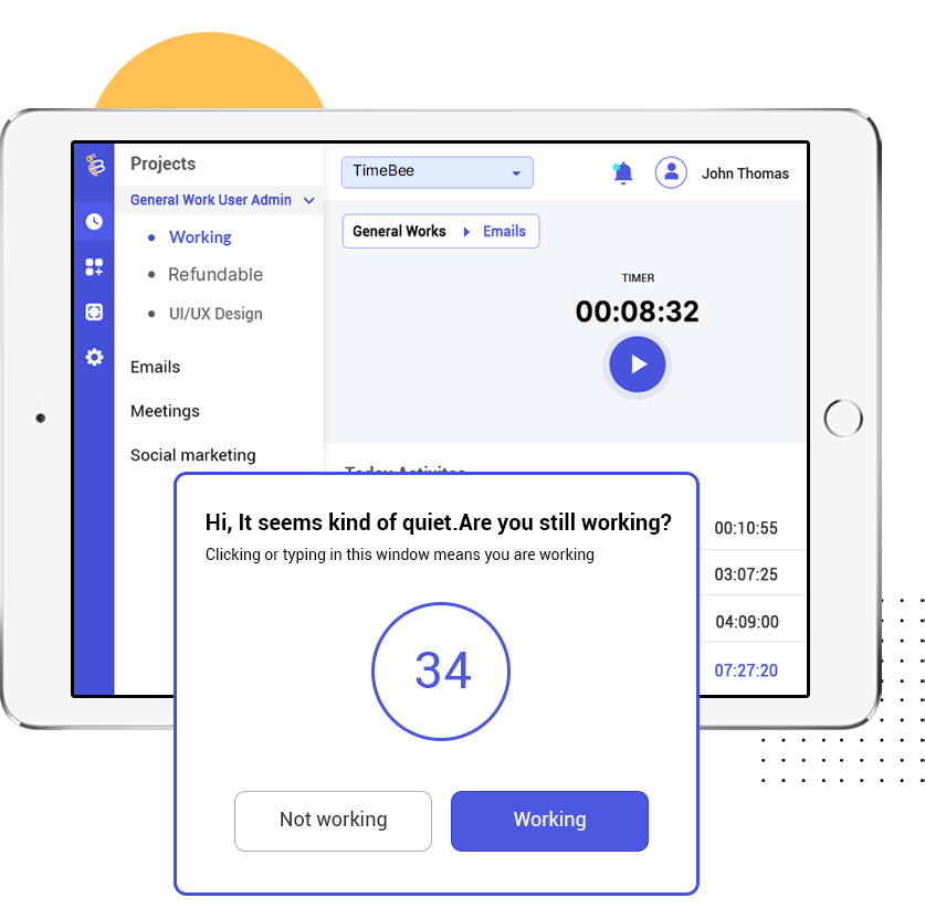 Government Time Tracking Software | TimeBee