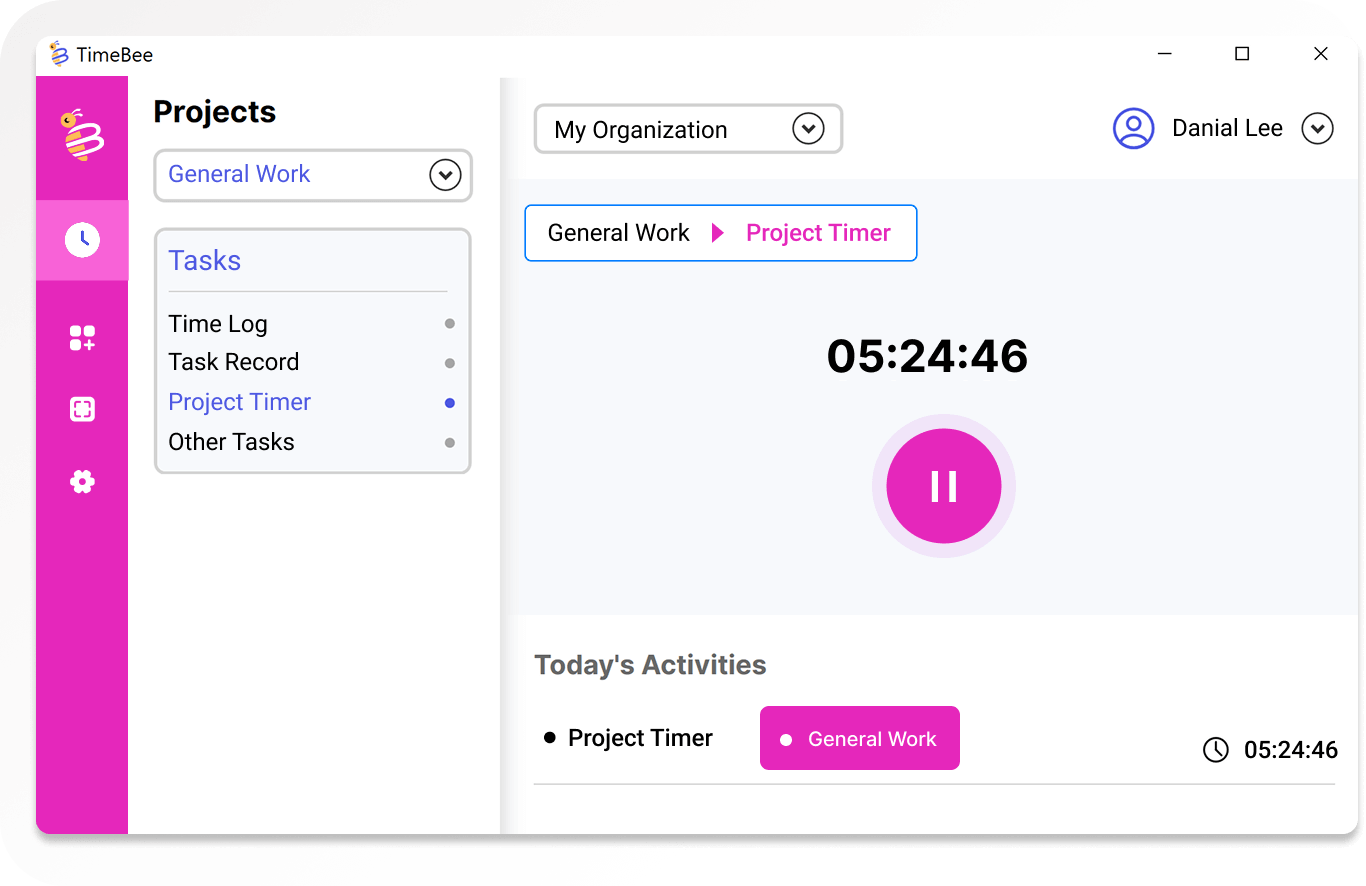 Offline Time Tracking Software | TimeBee