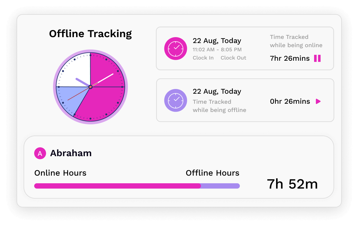 Offline Time Tracking Software | TimeBee