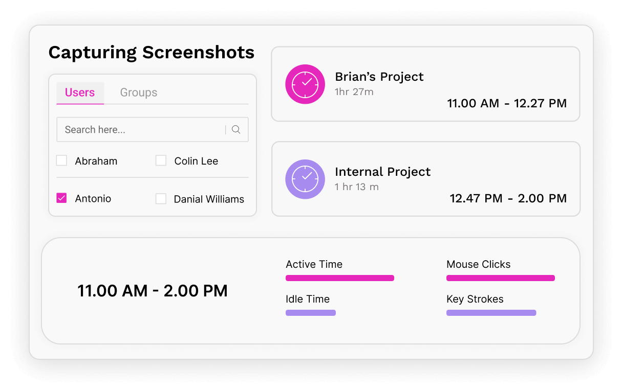 Time Tracking Software with Screenshots | TimeBee