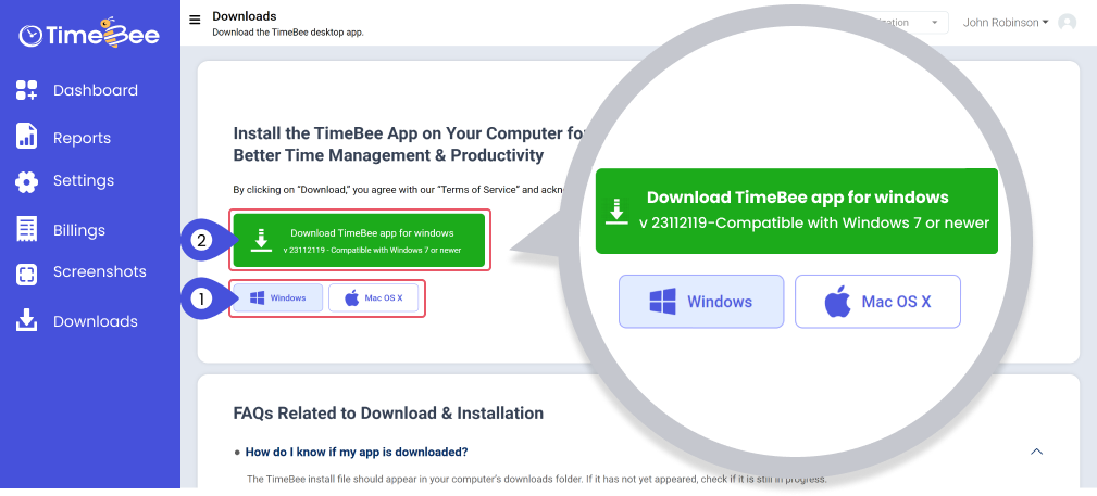 How to Download TimeBee for Windows?